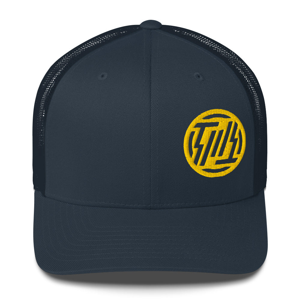 TWS Yellow Trucker Hat – Wrap Merch