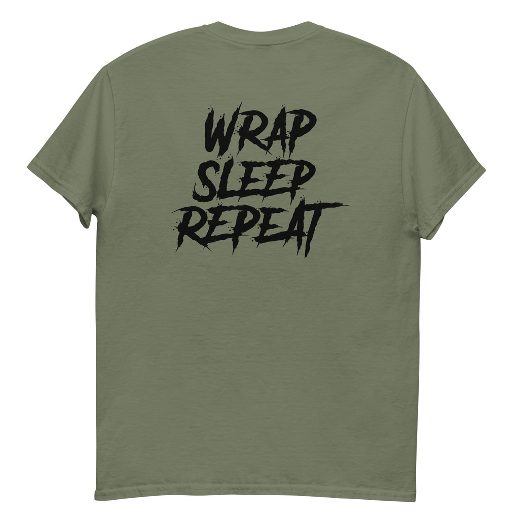 TWS Circle Logo Military green Tee – Wrap Merch